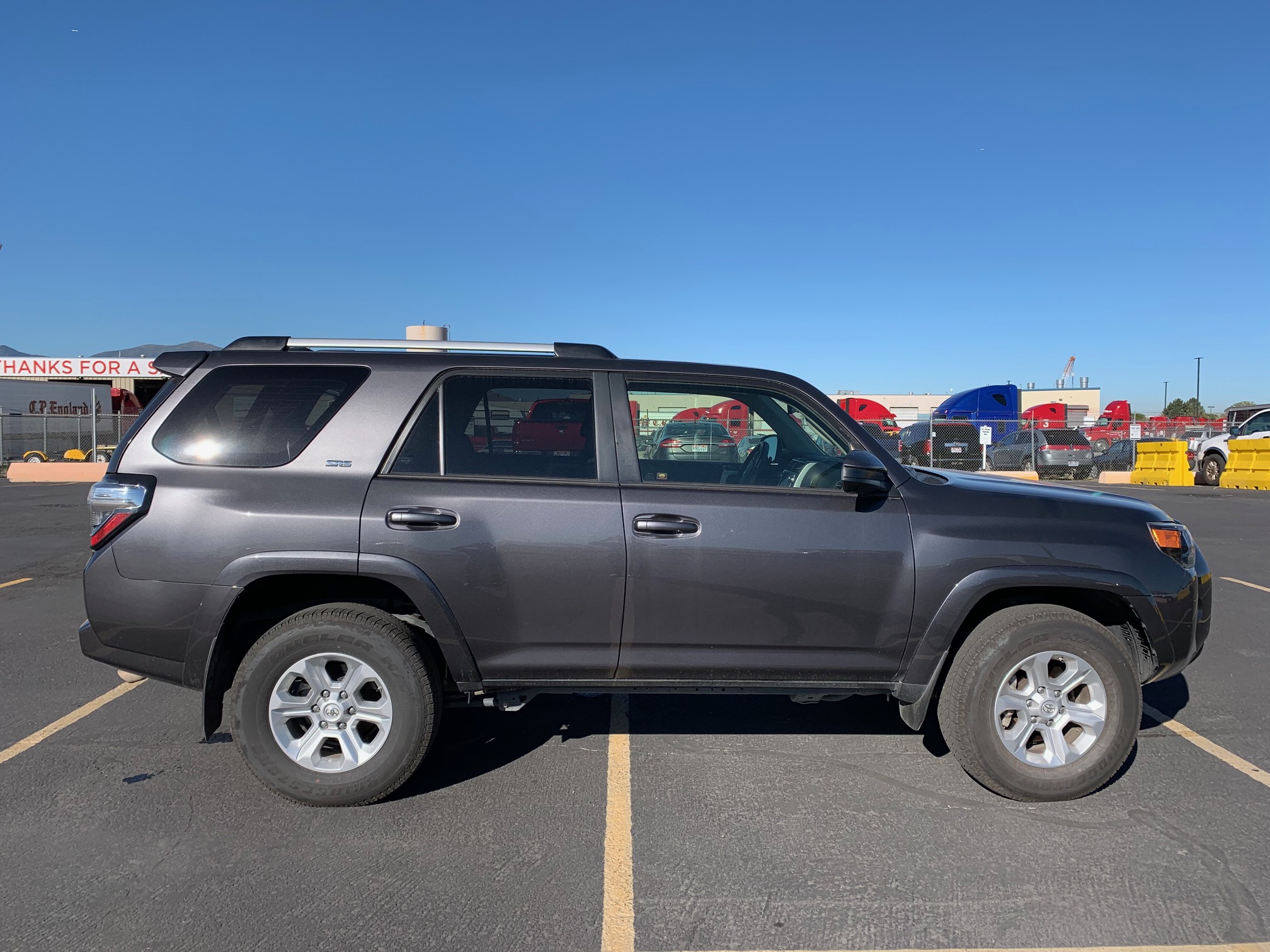 2019 TOYOTA 4RUNNER GRAY 651947 | gbleasing