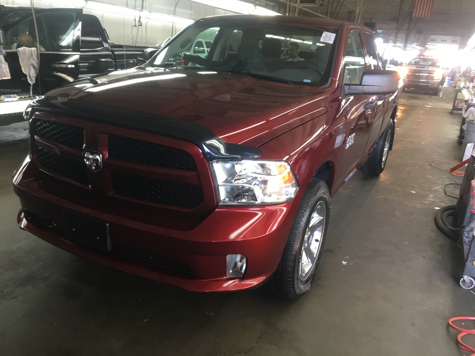 2017 RAM 1500 MAROON 618689 | gbleasing