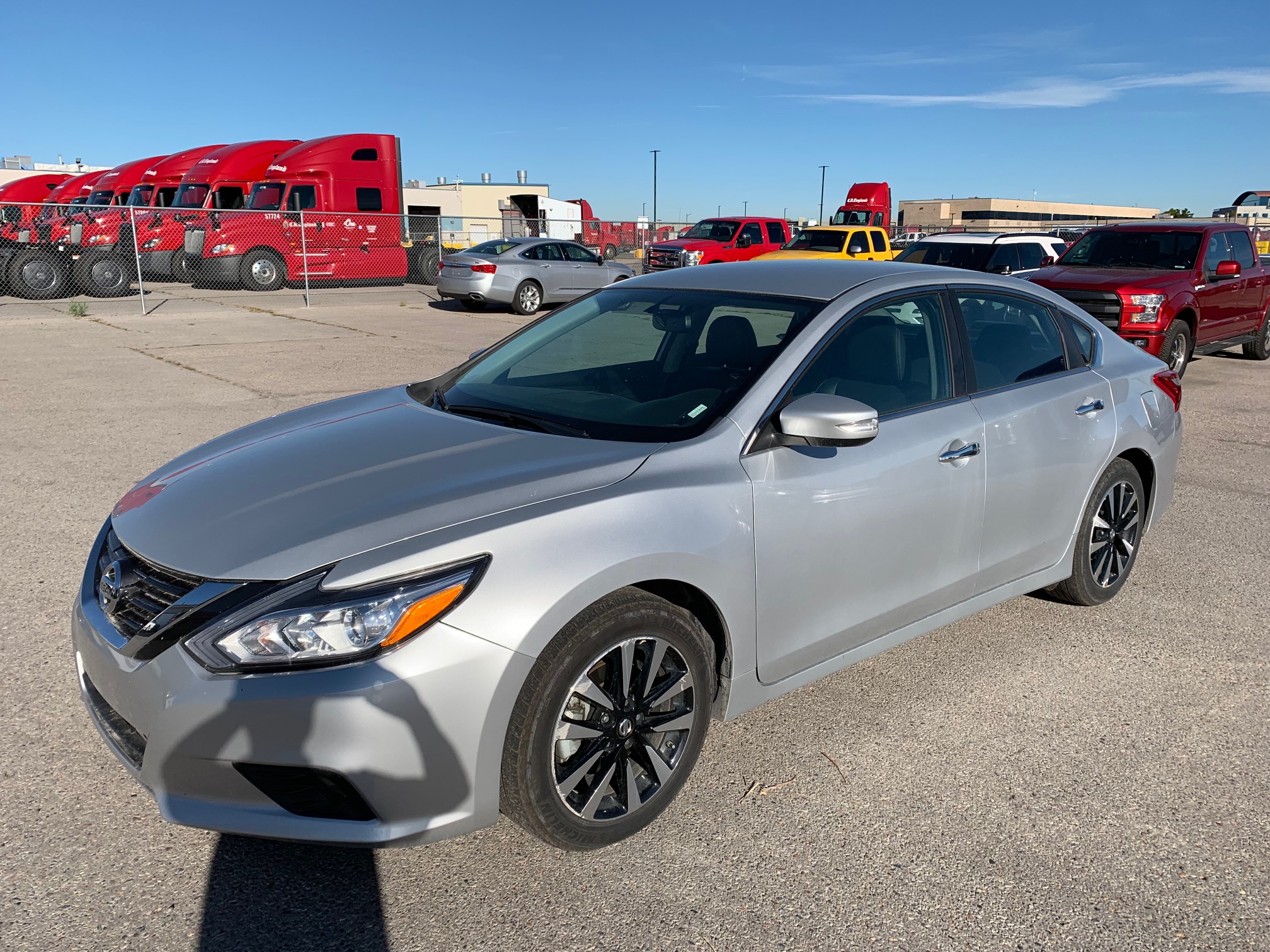 2018 NISSAN ALTIMA SILVER 245245 | gbleasing
