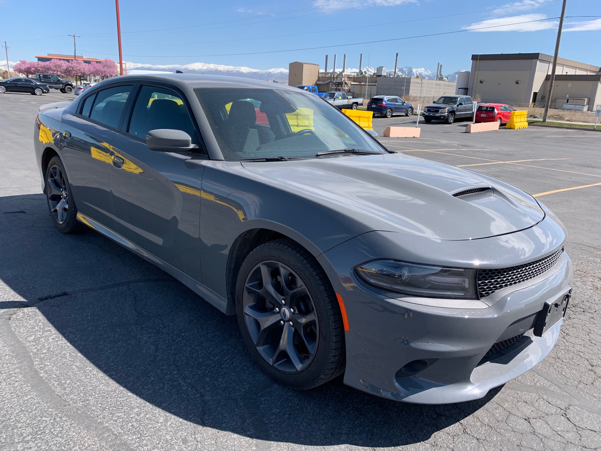 2019 DODGE CHARGER GRAY 567796 | gbleasing
