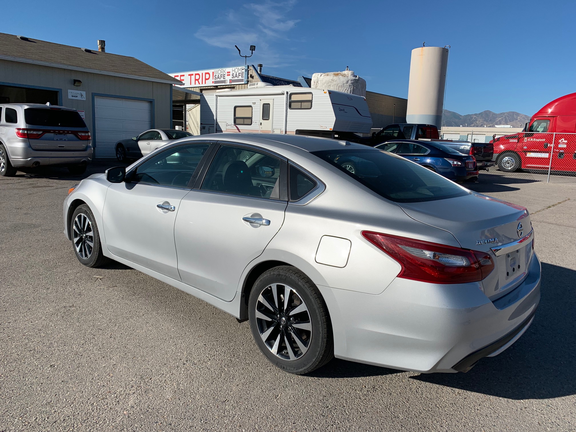 2018 NISSAN ALTIMA SILVER 245245 | gbleasing