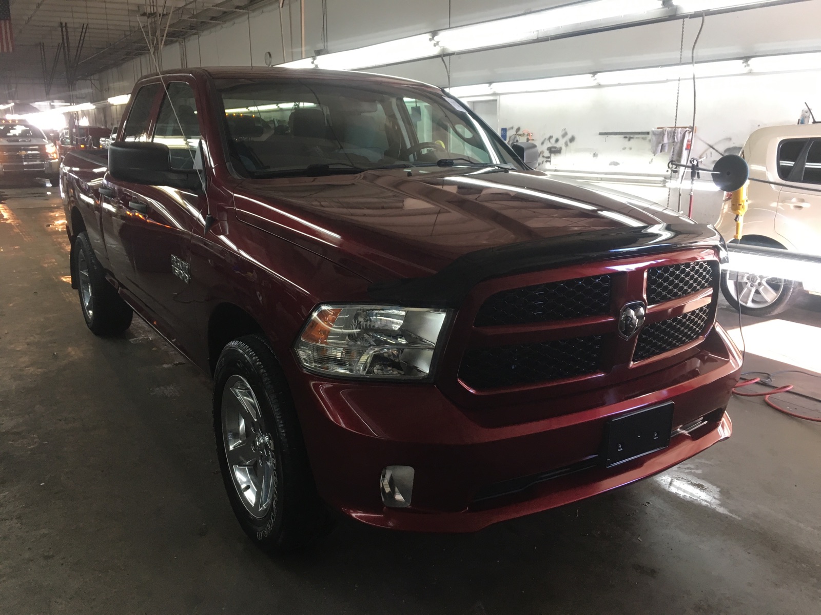 2017 RAM 1500 MAROON 618689 | gbleasing