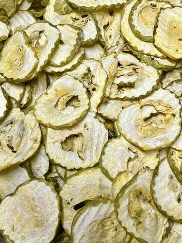Plain Freeze Dried Pickle Chips | JoJo's FDed Goodies