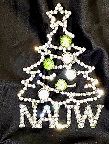 NAUW Christmas Pin | Verde