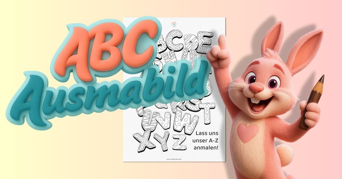 ABC Ausmalbild zum Download – Spielerisch Buchstaben lernen
