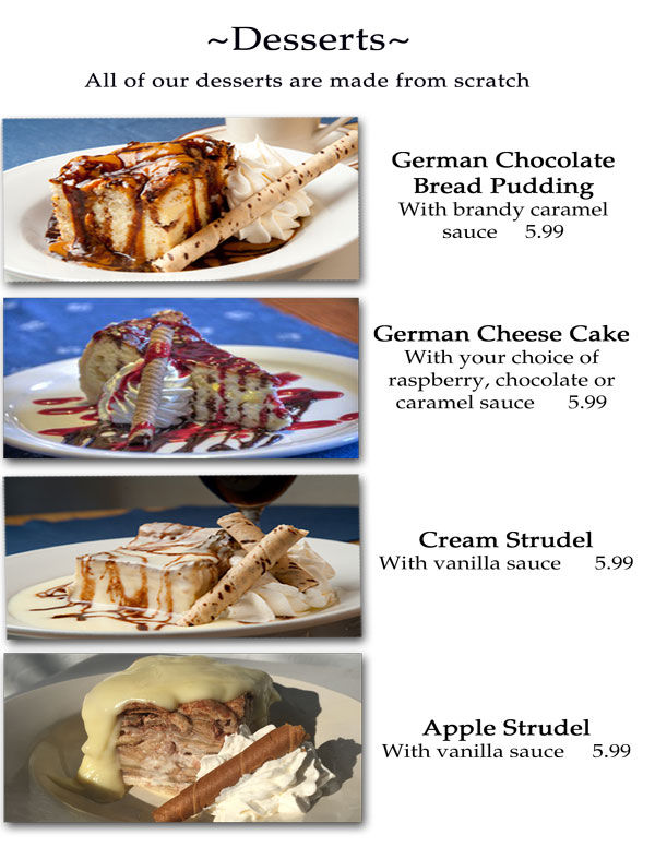 OUR MENU | das-boot-camp