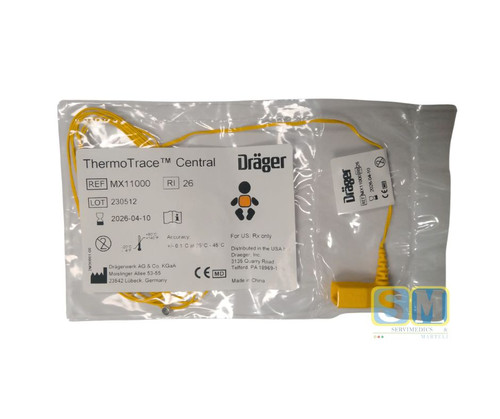Sensor de temperatura Drager Amarillo | SERVIMEDICS