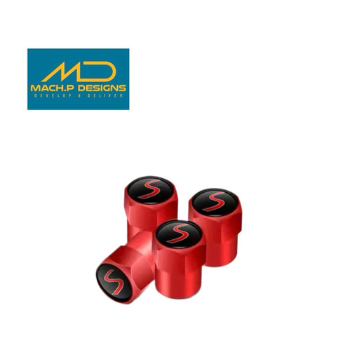 Dust/Valve Caps Mini Cooper S JCW | Mach P Designs