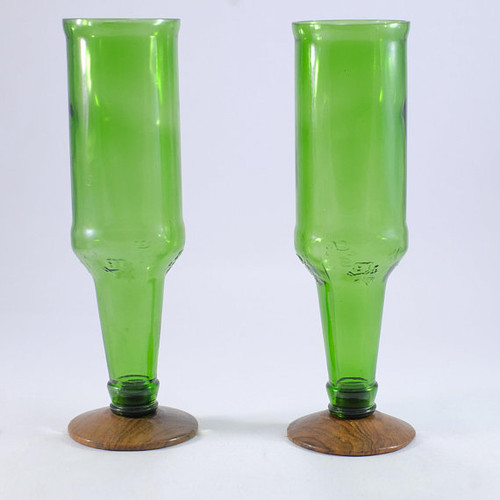 Repurposed Beer bottle Glassware | Man cave gifts | Bar Glassware ...