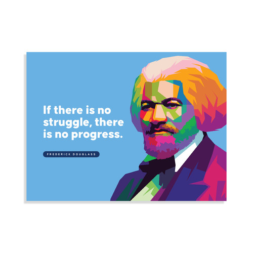 Frederick Douglass Wall Art | Brandcat Creative