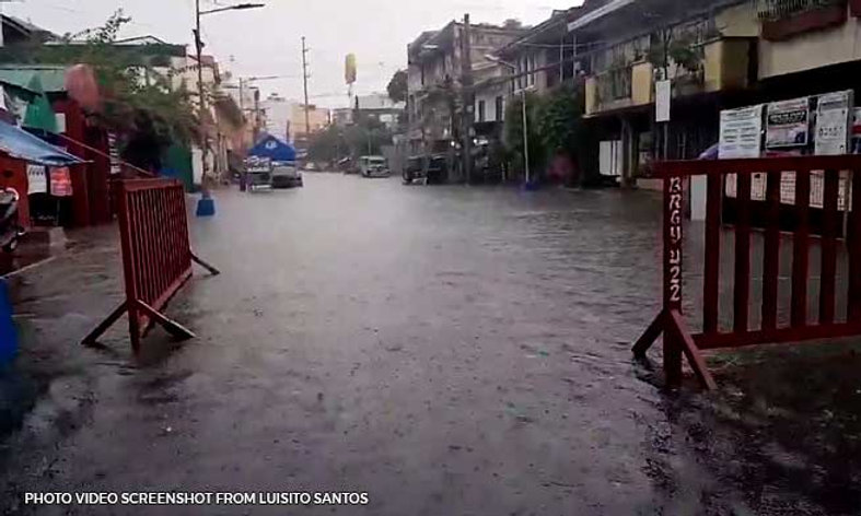 Ilang lugar sa Metro Manila, binaha Ilang lugar sa Metro Manila, binaha