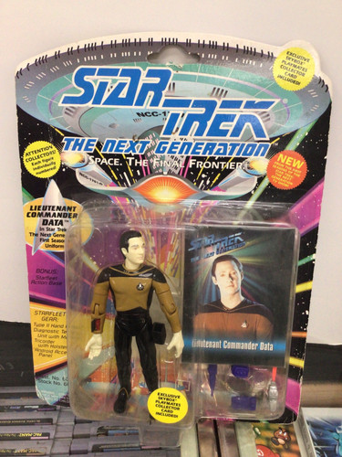 Star Trek: The Next Generation Lieutenant Commander Data Action Figure ...
