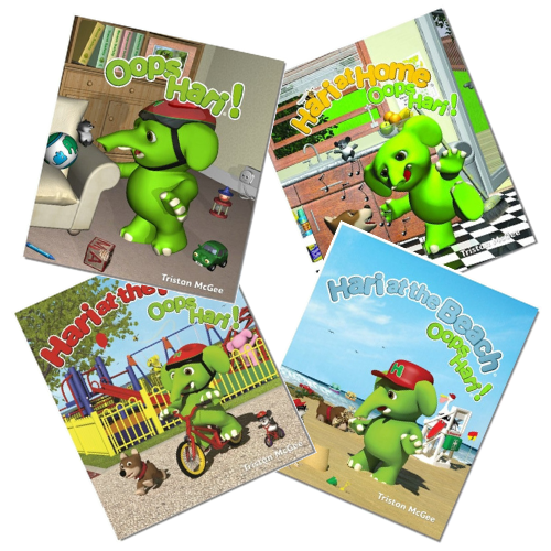 All 4 Hari Books | Hari's World | Children's Safety Resources