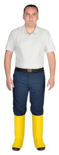 PERNEIRA BALASKA BA400 FECH VELCRO 40 CM | Balaska Equipamentos