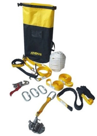 KIT LINHA DE VIDA MÓVEL PARA ESCADA EXTENSIVA (AT KIT ESCADA) | Balaska ...