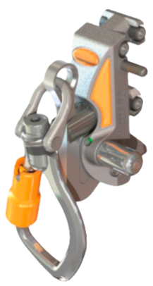 TRAVA QUEDAS DESLIZANTE PARA LINHA DE VIDA RÍGIDA UNIVERSAL II (27871 ...