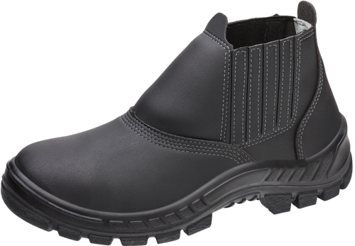 BOTINA MARLUVAS 65B19-BP ELÁSTICO BICO PLÁSTICO NEW PRIME PRETO ...