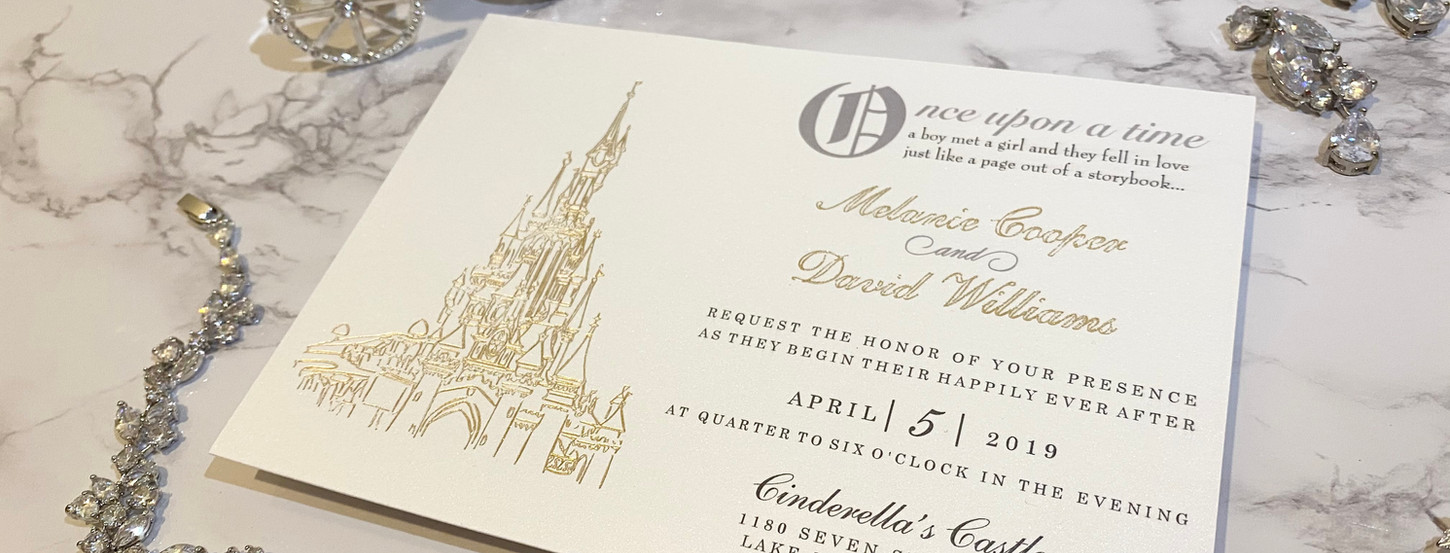 Custom Luxury Handmade Invitations | Orlando, Florida | Designs By Iulia