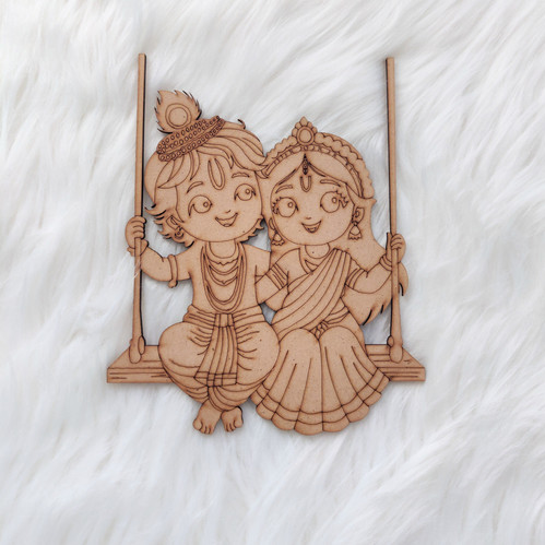 Radha Krishna cutout | Rizzisartncrafts