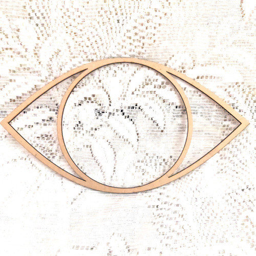 MDF eye frame | Rizzisartncrafts
