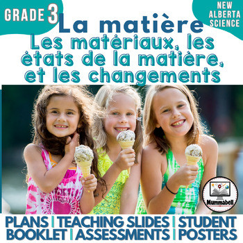 FRENCH MATTER - Gr 3 Alberta New Science Curriculum | Mummabell Teaching R