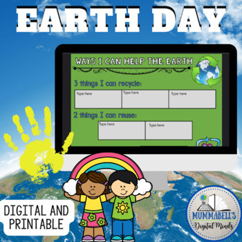 Earth Day Writing Activities - Digital & Printable | Mummabell Teaching R