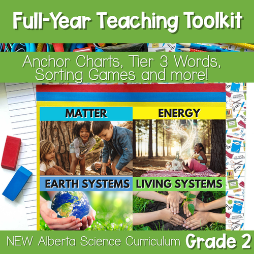 Alberta Science Teacher Toolkit for Grade 2 | Mummabell Teaching R