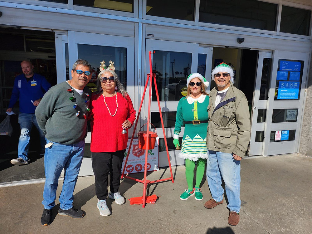 LULAC 151 Rings the Bell For the Salvation Army