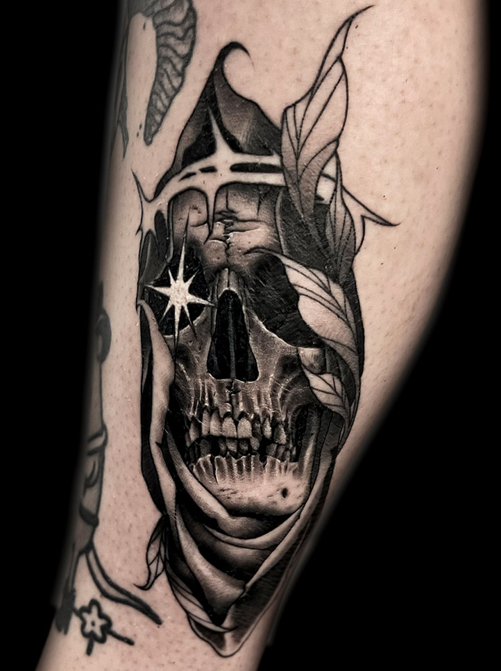 27 Best Skull Tattoos in Las Vegas