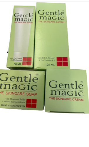 Gentle Magic Skin care 4 piece set | Zimfoods Uk