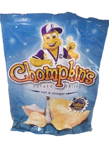Chompkins Potato Crisp in Salt & Vinegar | Zimfoods Uk