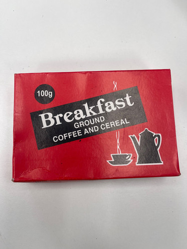 Breakfast Ground Coffee and Cereal 100g | Zimfoods Uk
