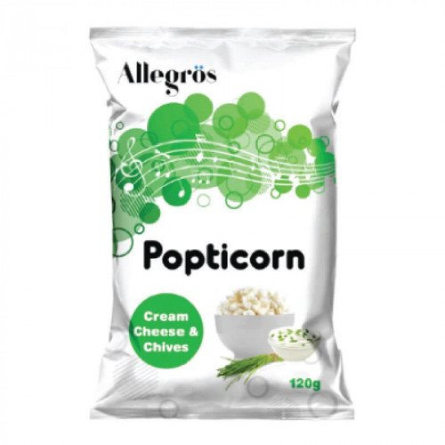 Popticorn cream n cheese chives | Zimfoods Uk