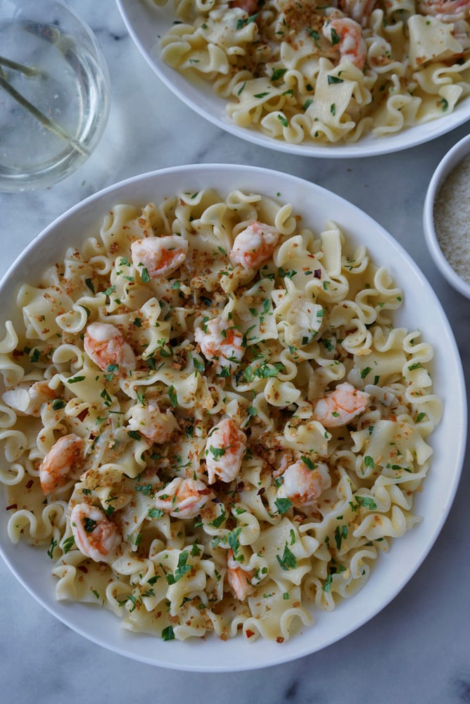 Lasagnette Shrimp Scampi