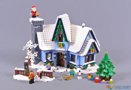 LEGO Display Case for LEGO Santa's Visit 10293 | MWCDisplayCase