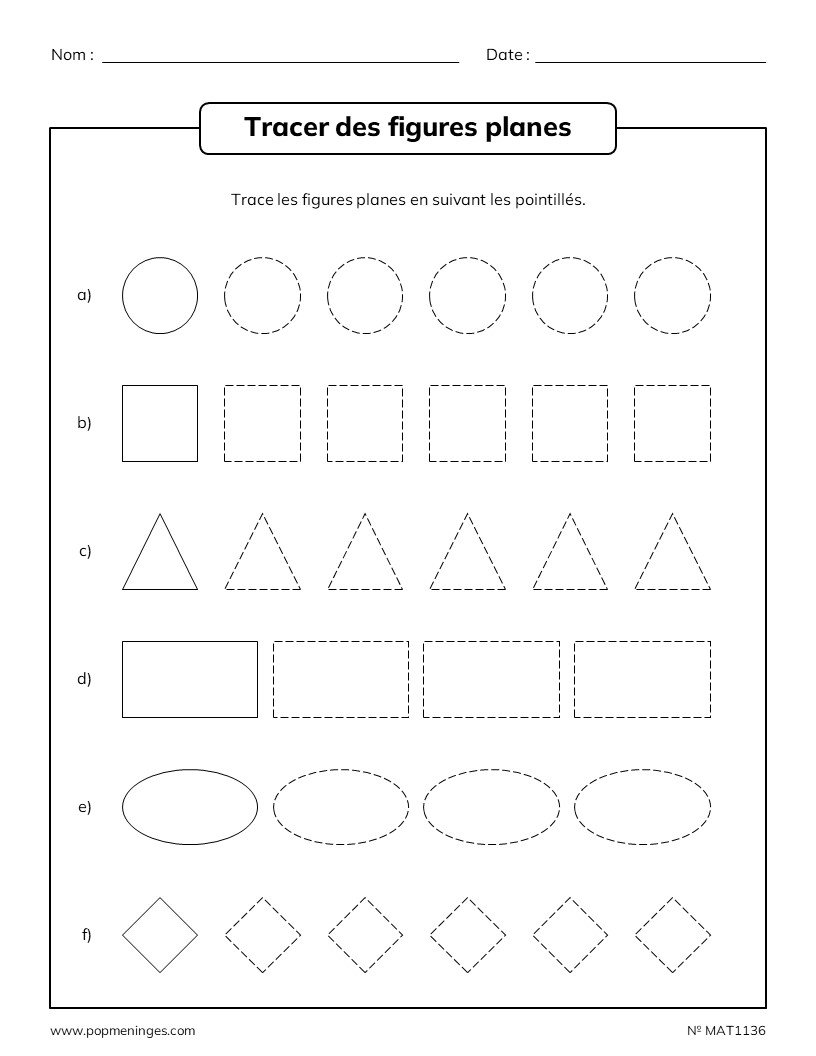 Tracer des figures planes | PopMéninges