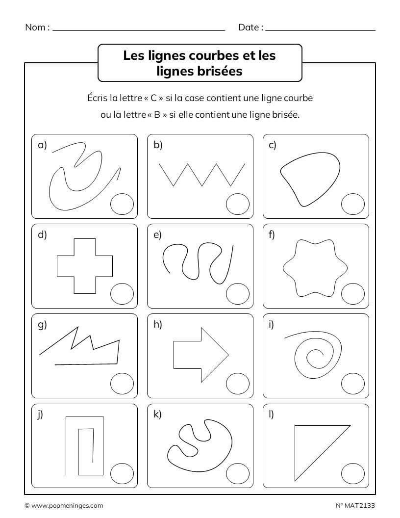 Les lignes courbes et les lignes brisées | PopMéninges