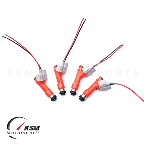 4 x 1400cc fit Denso FUEL INJECTORS For MAZDA RX8 13B ROTARY | Mc² Chassis