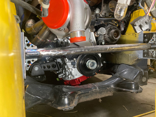 Mc² Honda S2000 removable bolt in tubular front crossmember | Mc² Chassis