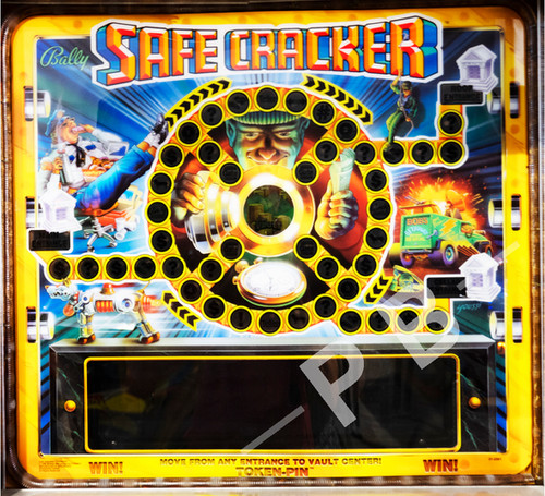 Safe Cracker 1996 Williams Backglass | Pinball Backglass
