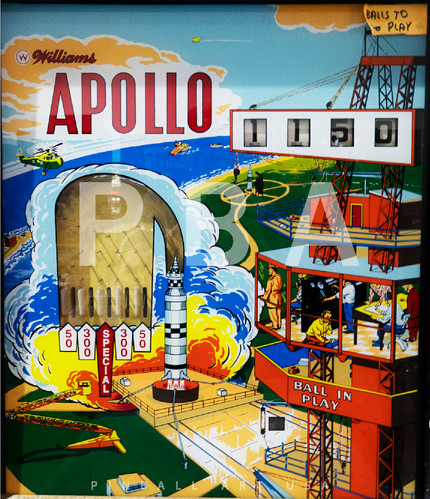 Apollo 1967 Williams | Pinball Art USA