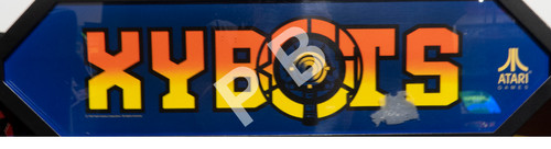 Xybots by Atari | Pinball Backglass