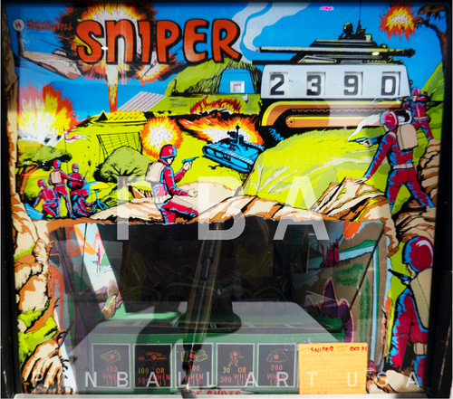 Sniper Williams | Pinball Art USA