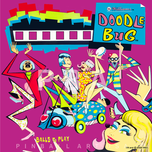 Doodle Bug 1971 Williams | Pinball Art USA