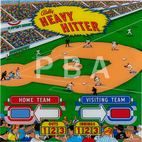 Heavy Hitter 1959 Bally | Pinball Art USA