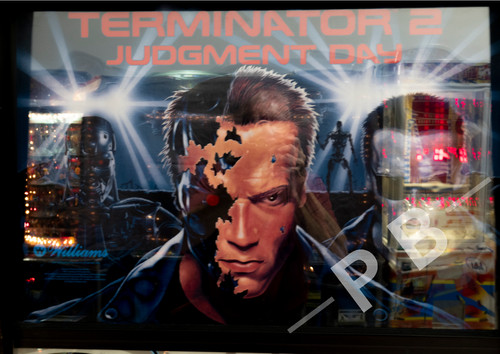 Terminator 2 1991 Williams | Pinball Backglass