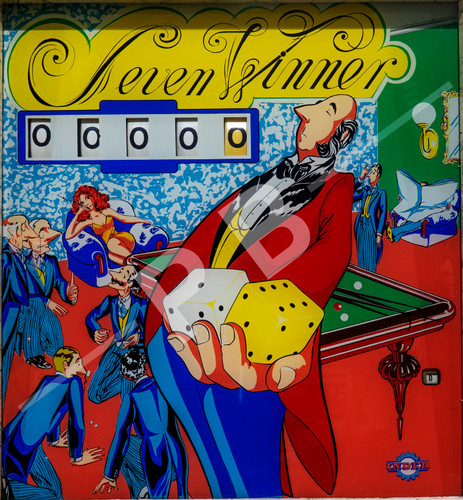 Seven Winner Inder Backglass | Pinball Backglass