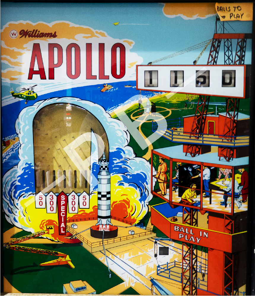 Apollo 1967 Williams Backglass | Pinball Backglass