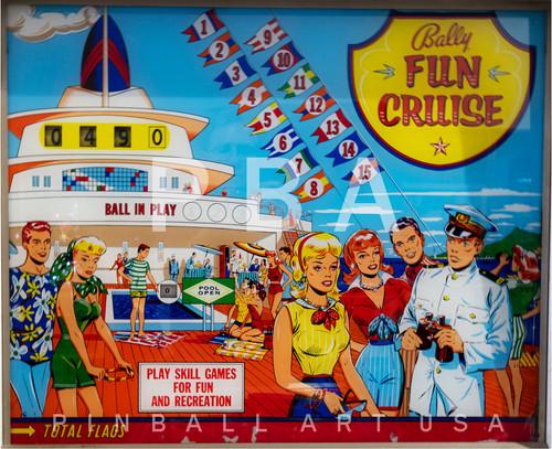 Fun Cruise 1966 Bally | Pinball Art USA