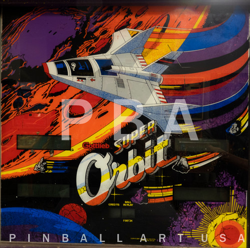 Super Orbit 1983 Gottlieb | Pinball Art USA